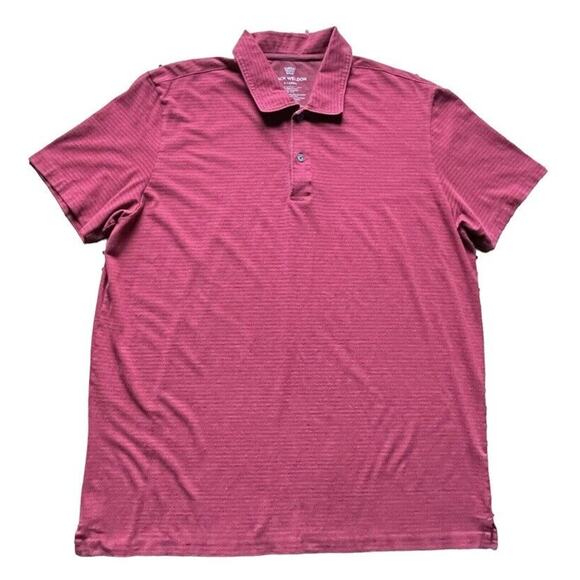 Mack Weldon | Shirts | Mack Weldon Polo Shirt Mens Xl Red Performance ...